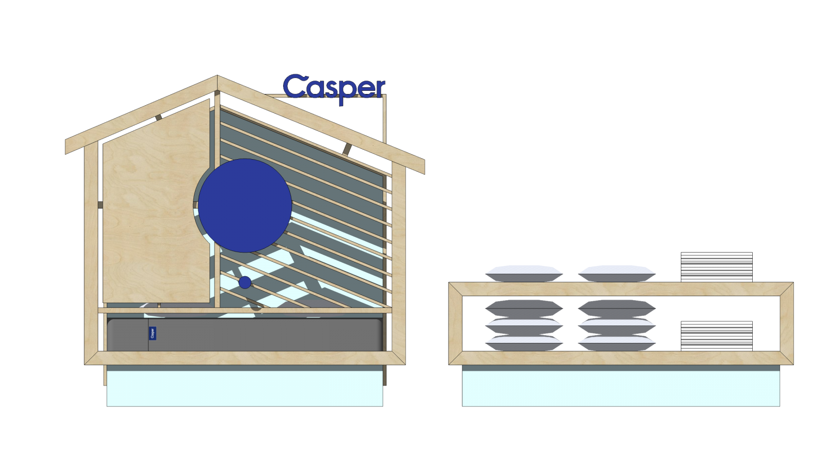 Casper Pop-Up Shop-In-Shop Experience – Christos Efthymoudis